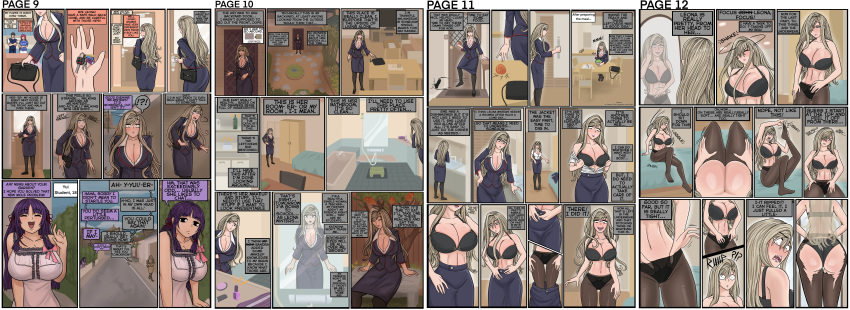 Rule 34 2girls Blush Body Swap Bra Comic Dress Enormous Ass Enormous
