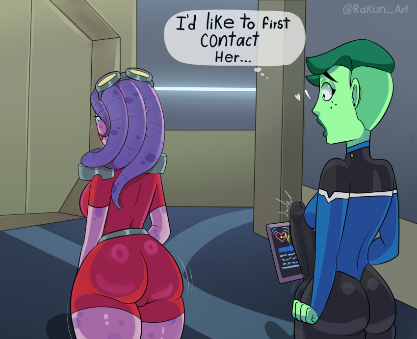Rule 34 1futa 1girls Awesomenauts Back Back View Breasts Circumcised 2798