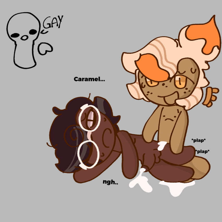 Rule 34 Caramel Ribbon Crunch Cookie Cookie Run Cum Espresso Cookie Fan Character Gay Gay Sex