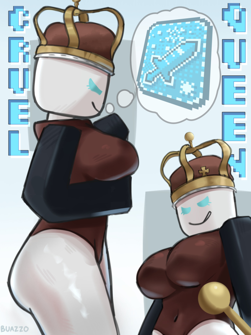 Rule 34 1girls 2d 2d Artwork 2d Artwork Ass Block Tales Blocky Body Breasts Buazzo Character