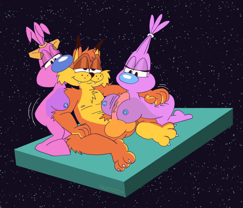 Rule 34 Alien Anthro Bobcat Breast Play Breasts Bubsy Bubsy Series 8238