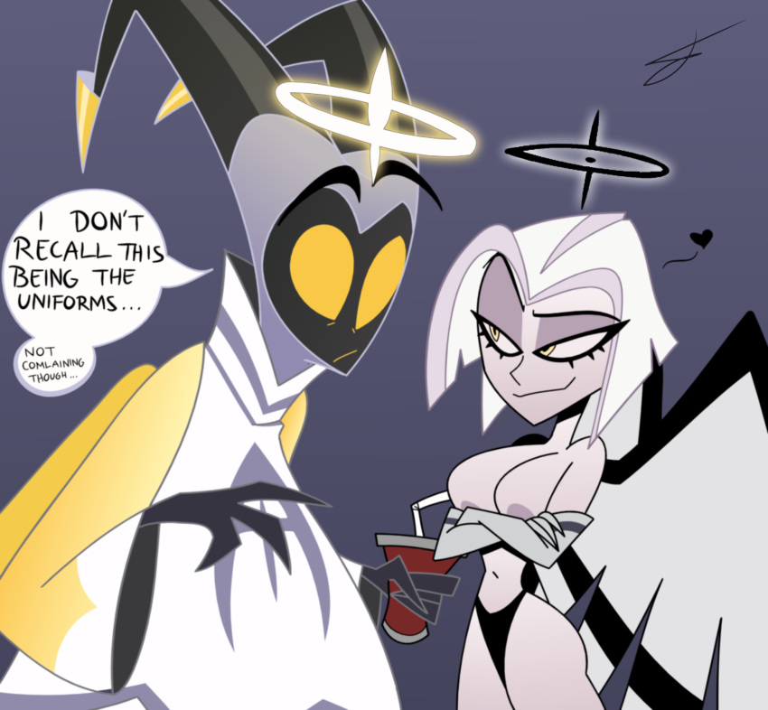 Rule 34 Adam Hazbin Hotel Angel Female Hazbin Hotel Lute Hazbin
