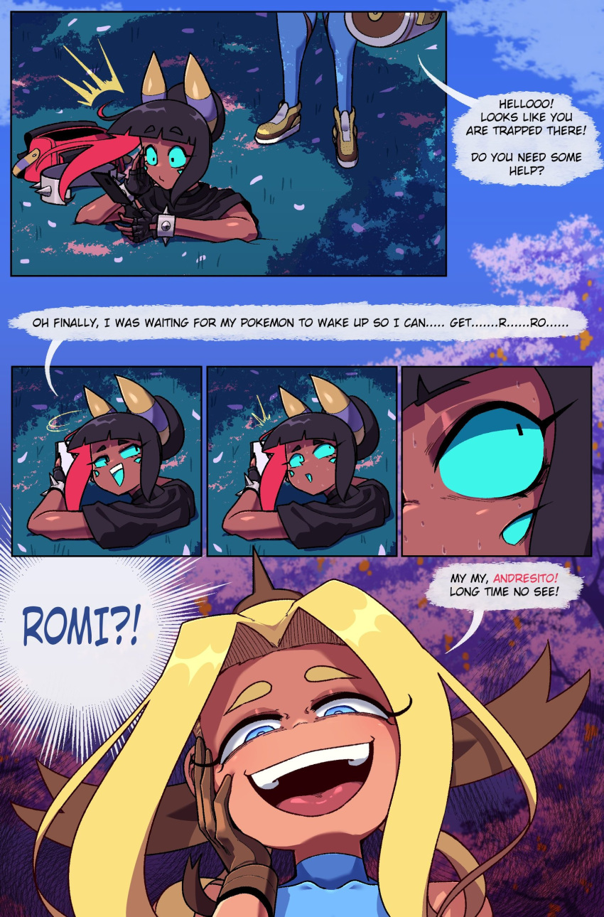 Rule 34 Andre Cuchuflin Comic Comic Page Cuchuflin Dark Skinned