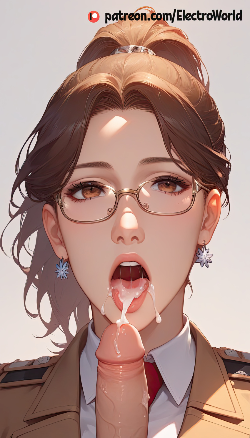 Rule 34 1boy 1girls Ai Generated Attack On Titan Breast Jiggle Cum On 4215