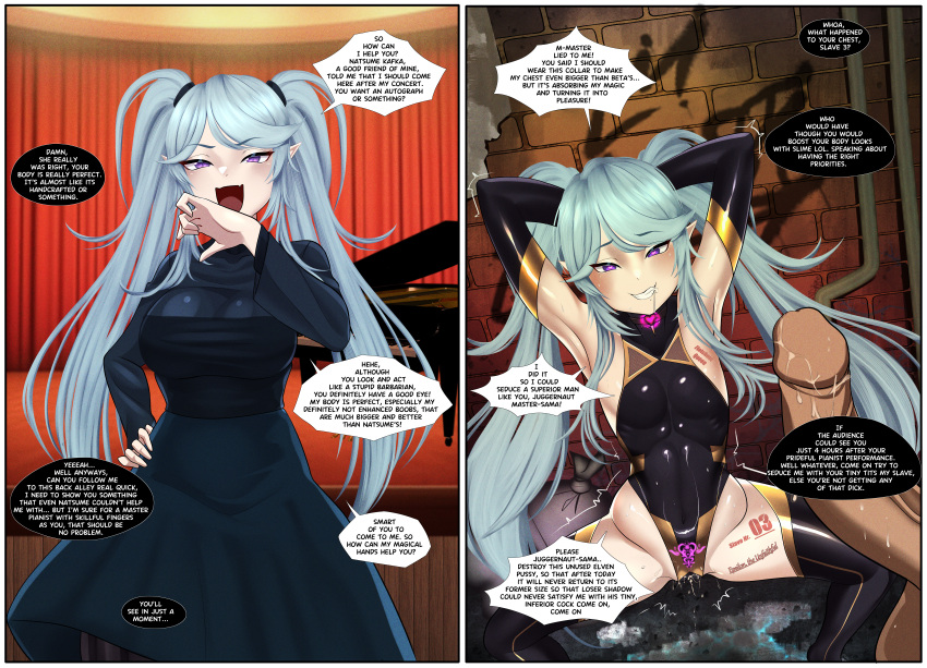 Rule 34 Battle Stance Big Breasts Body Writing Breast Deflation