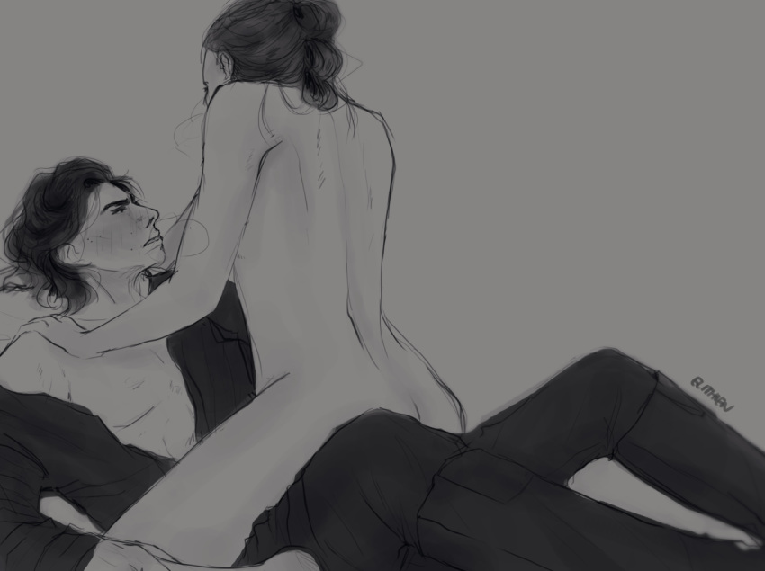 Rule 34 Half Dressed Kylo Ren On Top Rey Riding Star Wars 2624644 3149
