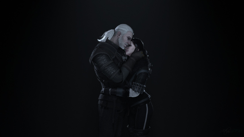 Rule 34 Canon Couple Couple Geralt Of Rivia Husband And Wife Love 4139