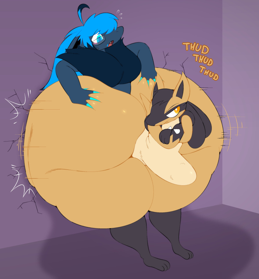 Rule 34 2boy Big Ass Bubble Butt Ekkoroya Furry Huge Ass Lucario 1109