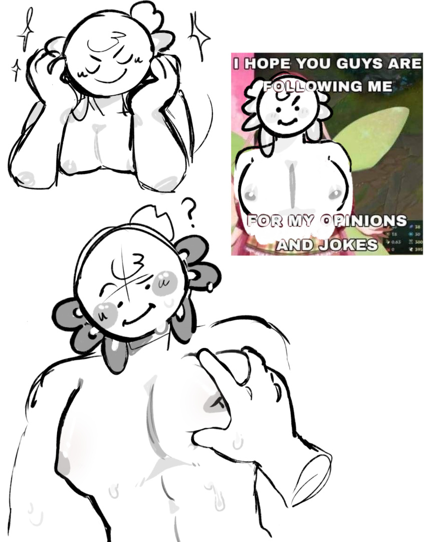 Rule 34 Edgyblackcat Man Boobs Meme Muffin Sirfluff Sir Fluff Squish Tagme 9426650