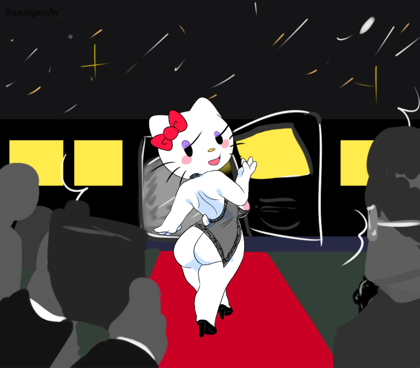 Rule 34 Hello Kitty Hello Kitty Character Hello Kitty Series Kitty White Sanrio Savagensfw