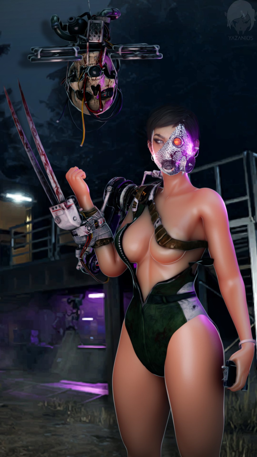 Rule 34 3d Adriana Imai Ass Blue Eyes Breasts Dbd Dead By Daylight