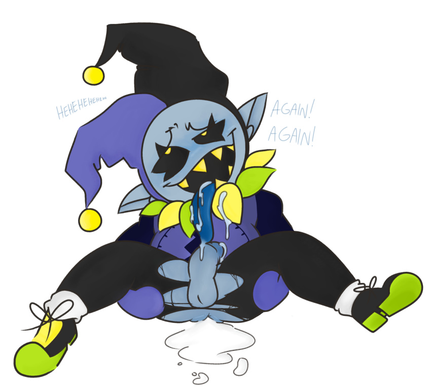 Rule 34 After Sex Anus Balls Cum Cum In Ass Deltarune Jevil Deltarune Male Only Neph Cro