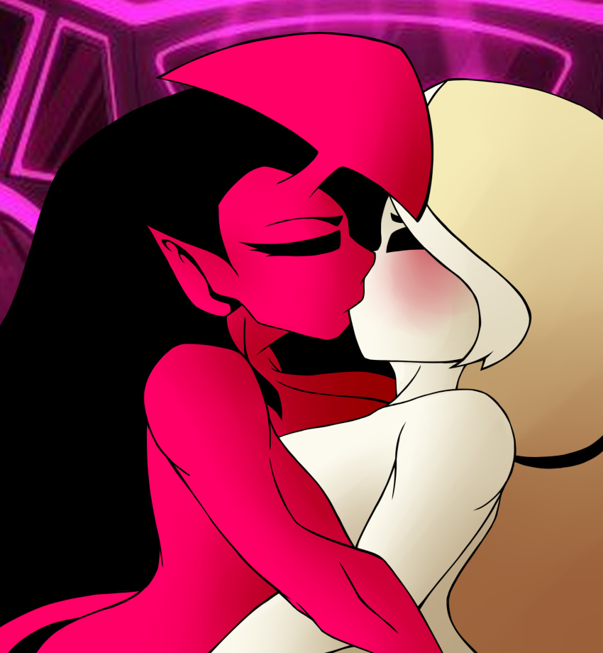 Rule 34 2girls Bettysantana Big Hair Black Hair Charlie Morningstar