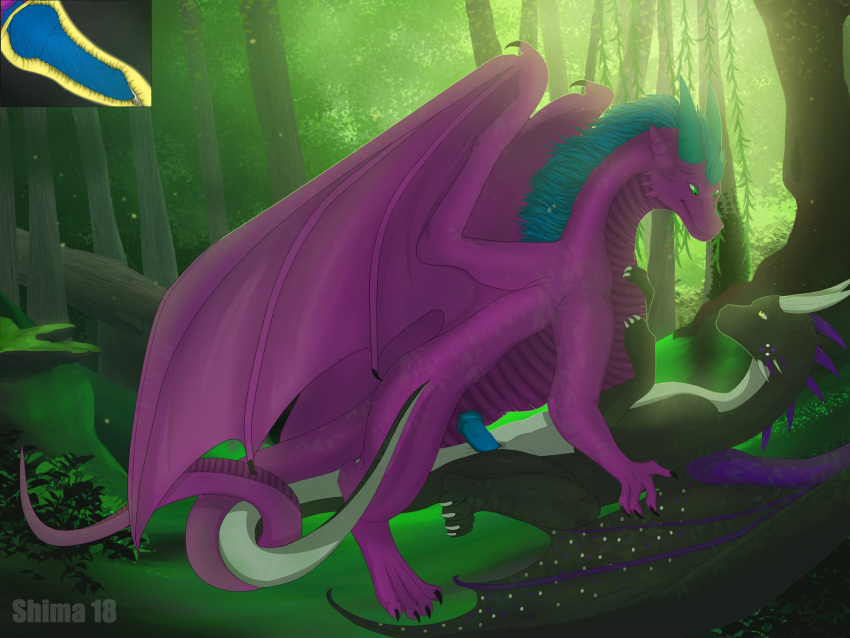 Rule 34 Anthro Couple Disambiguation Cum Dragon Forest Internal