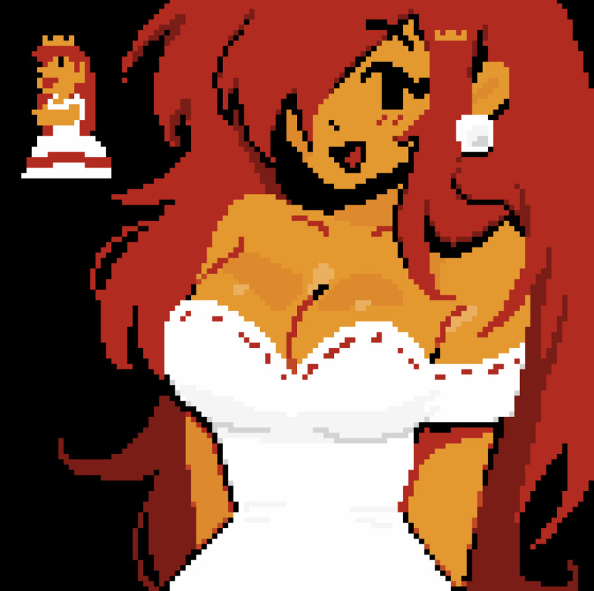Rule 34 Cleavage Megrocks Pixel Art Princess Peach Princess Peach 3093
