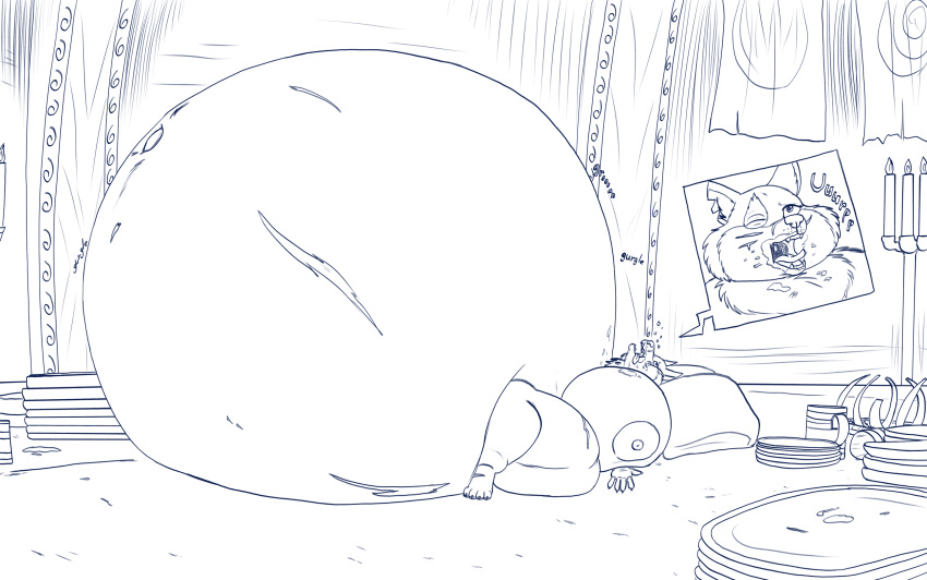 Rule 34 4 Toes 5 Fingers Anthro Areola Belly Big Belly Big Breasts
