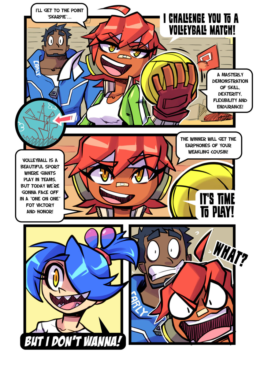 Rule 34 Carly Comic Female Gerph Male Skarp World Skarpne Skarp