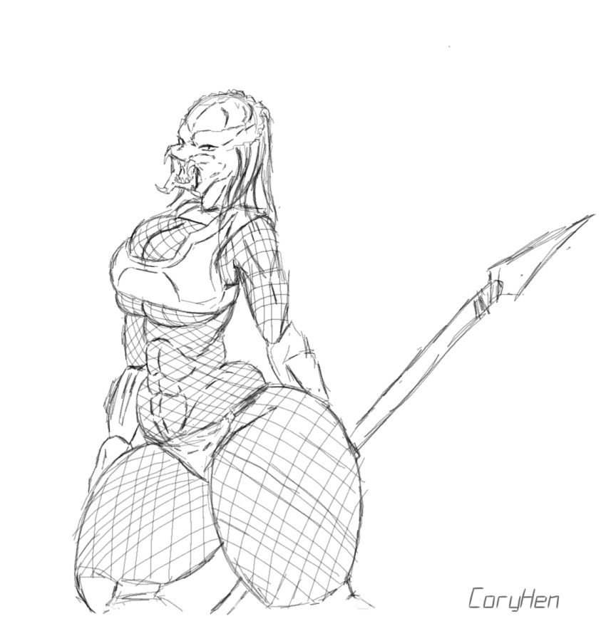 Rule 34 Abs Alien Artist Name Breasts Coryhen Artist Female Yautja