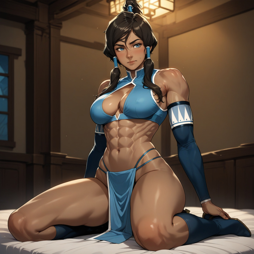 Rule 34 1girls Ai Generated Avatar Legends Dress Female Korra