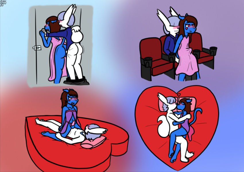 Rule 34 Anal Anal Sex Anthro Ass Balls Blush Brokenrekordbro Couple