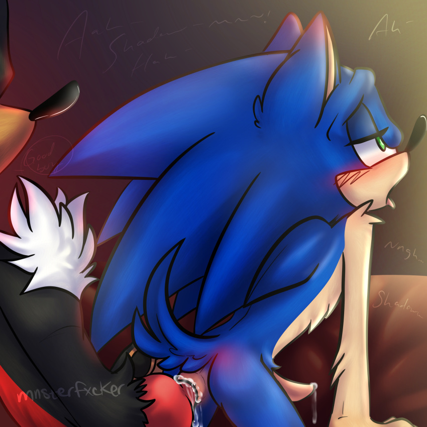 Rule 34 Anal Anal Sex Blush Cum In Ass Cum Inside Dialogue Furry Gay Knot Mnsterfxcker Moaning