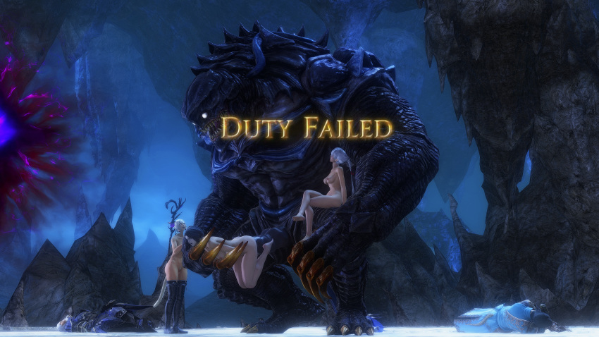 Rule 34 3boy 3girls Alisaie Leveilleur Boots Only Defeated Duty 7887