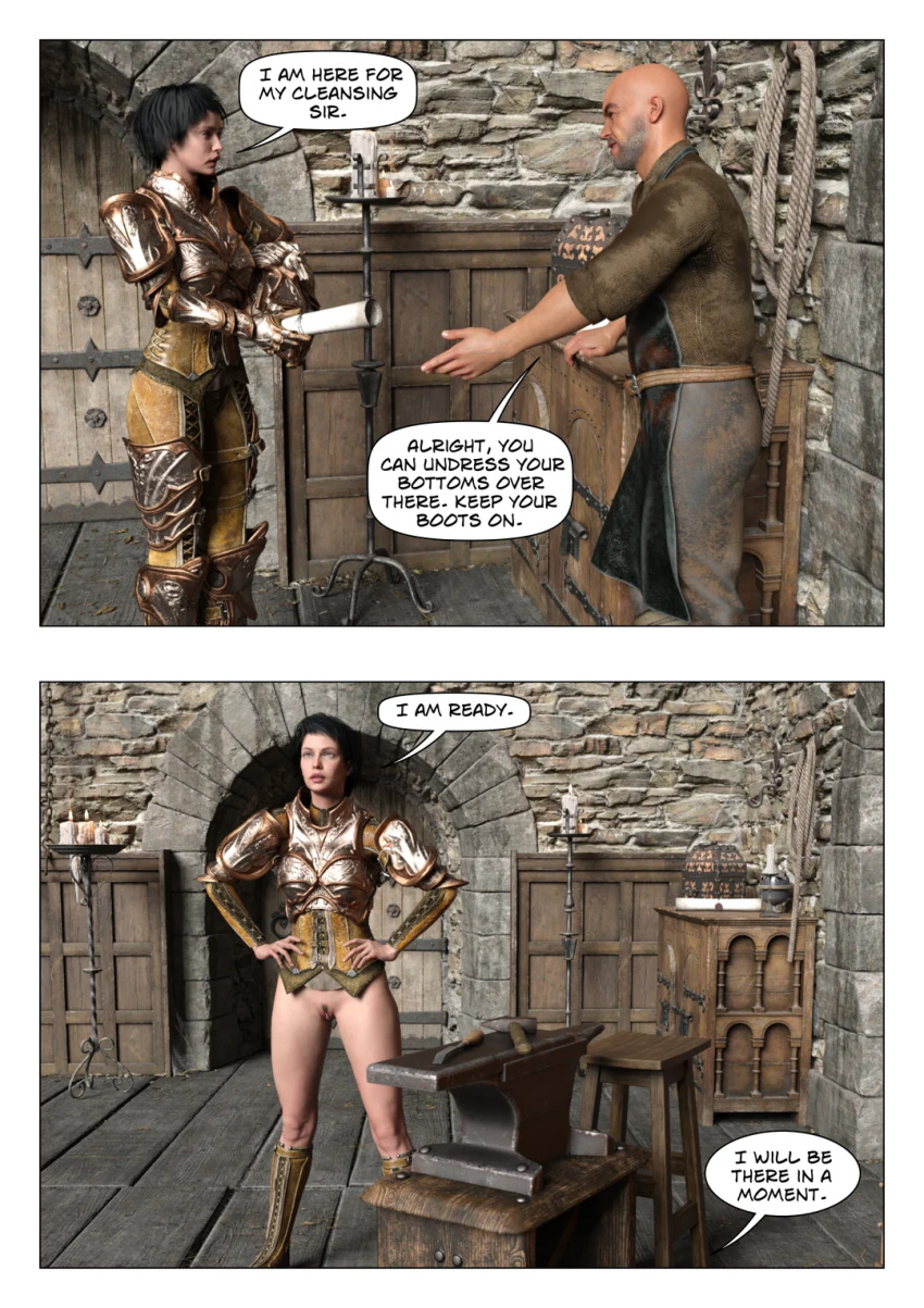 Rule 34 3d Blacksmith Cgi Circumcised Clit Removal Clitless
