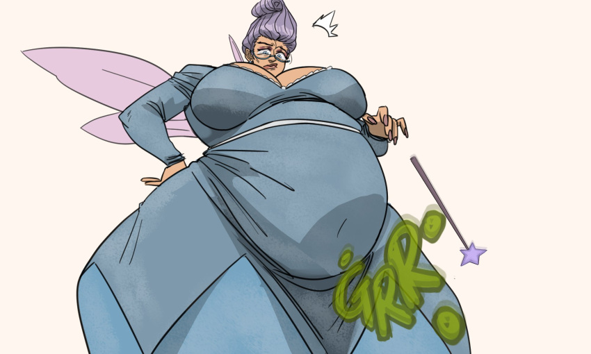 Rule 34 Big Belly Big Breasts Curvaceous Dreamworks Fairy Godmother