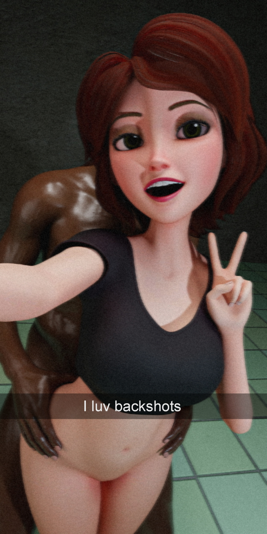 Rule 34 3d Aunt Cass Big Hero 6 Cass Hamada Cybercrunch Dark Skinned Male Dark Skin