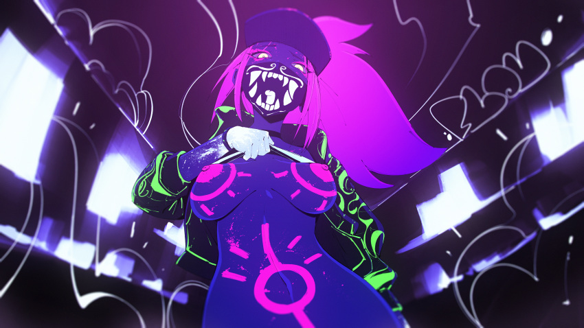 Rule 34 1girls Absurd Res Akali Alternate Costume Big Breasts Blacklight Breasts Female Female