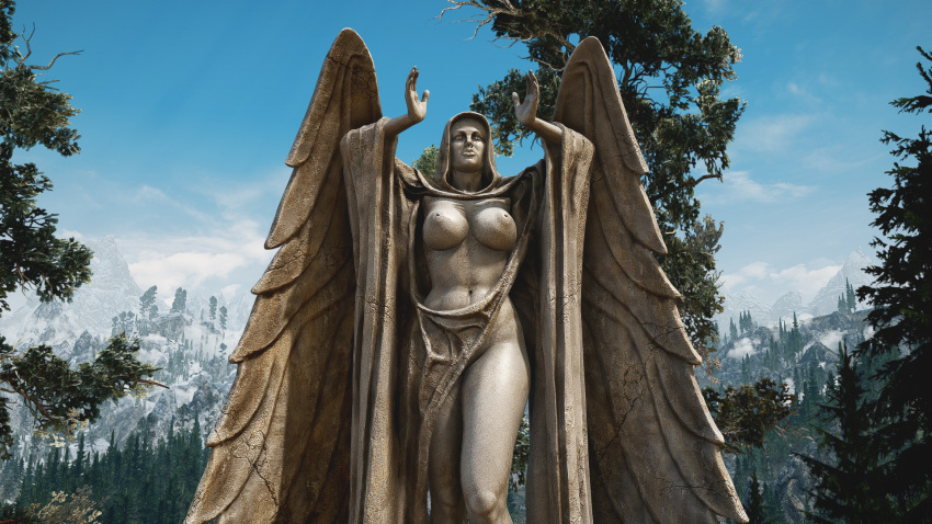 Rule 34 Breasts Daedra Daedric Prince Elder Scrolls Goddess Meridia 7583
