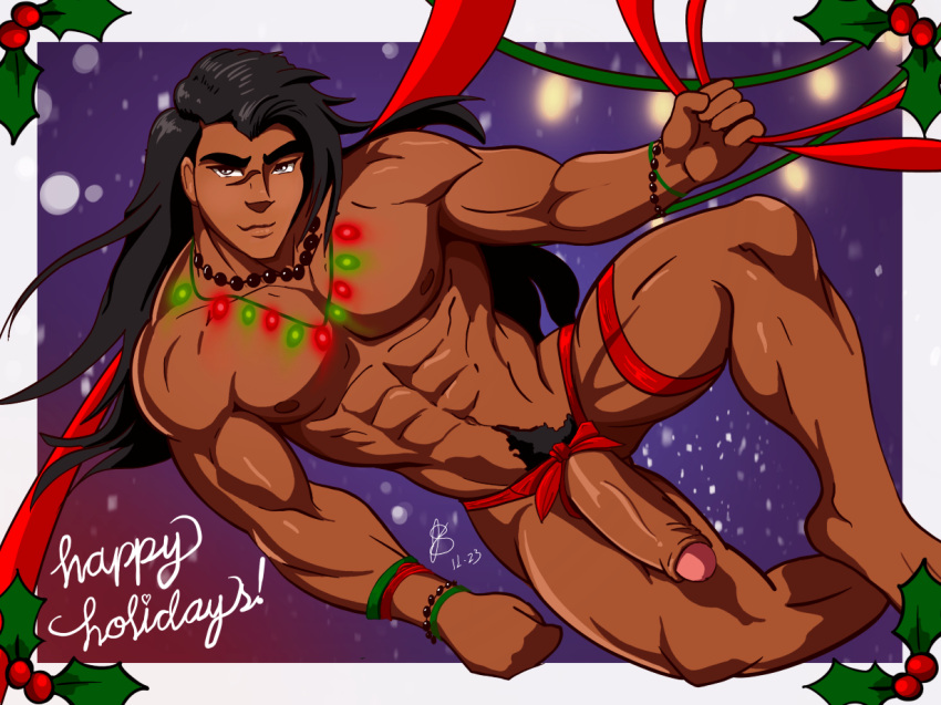 Rule 34 Christmas Dark Skinned Male Holidays Jacinra Male Only 9336018 7352