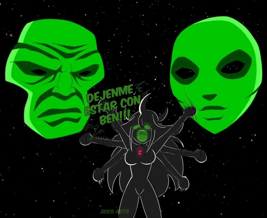 Rule 34 1boy 2girls Akko Arts Alien Alien Girl Alien X Bellicus Ben 6404