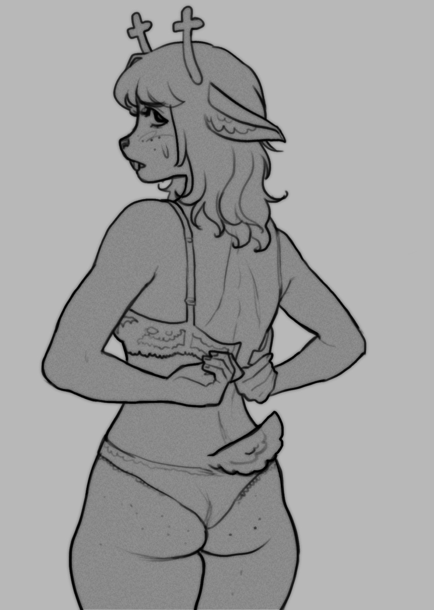 Rule 34 1girls 2d Anthro Anthro Female Anthro Only Ass Butt Freckles