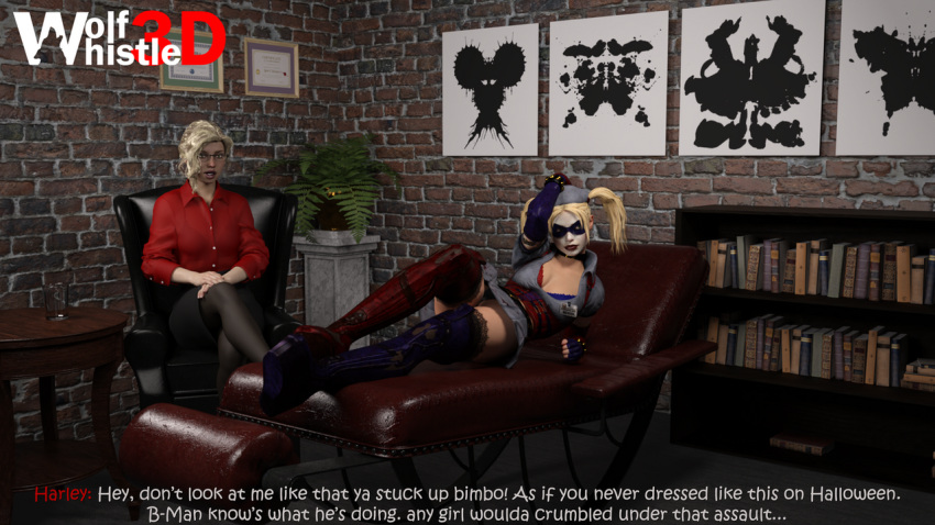 Rule 34 2girls 3d 3d Artwork Ass Batman Arkham Asylum Batman 6761