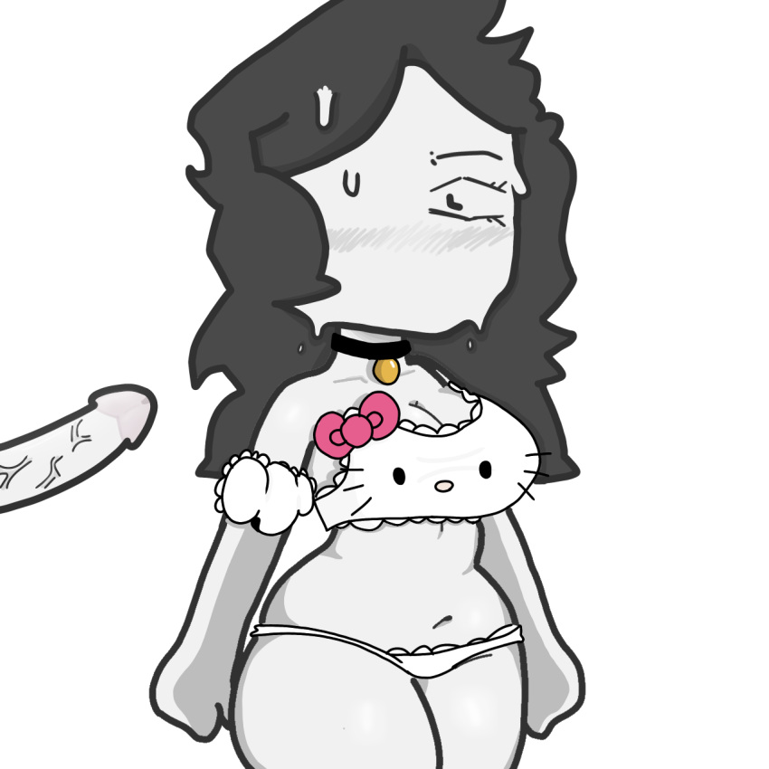 Rule 34 Blush Gacha Hello Kitty Hello Kitty Character Hello Kitty Series Kitty White Penis