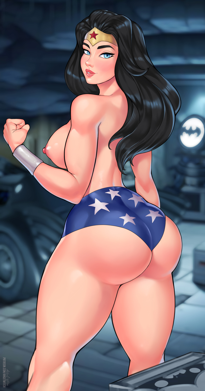 Rule 34 1girls Amazon Ange1witch Areolae Ass Batcave Batman Batman