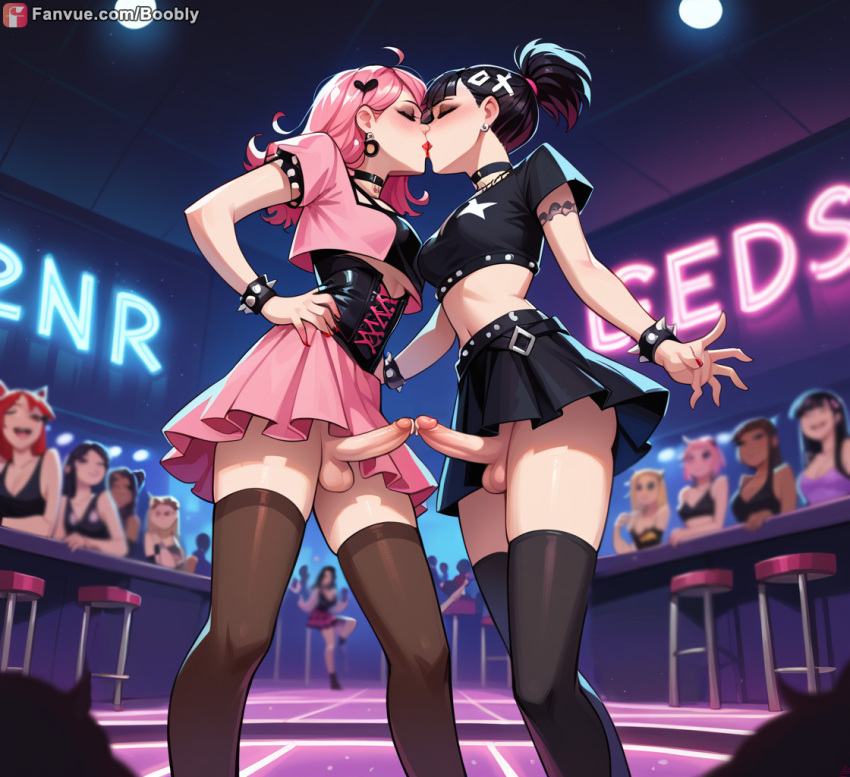 Rule 34 Ai Generated Boobly Futa Cocks Kissing Futa On Futa Futanari 3145