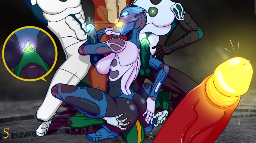 Rule 34 Anthro Bionicle Blowjob Breasts Comic Fellatio Female Group 7888