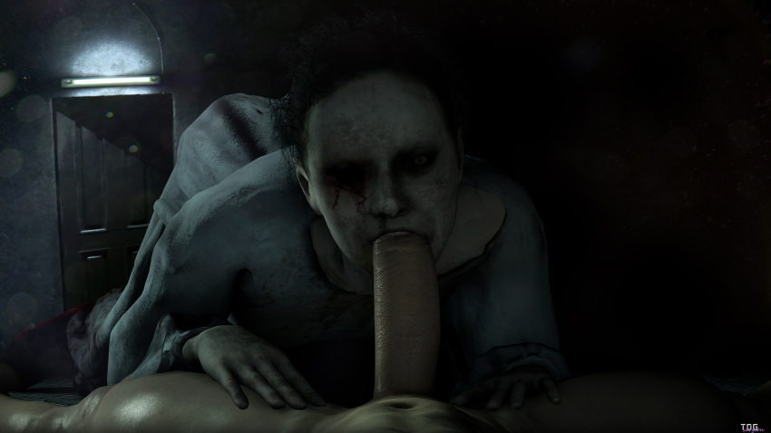 Rule 34 1boy 1girls 3d Blowjob Fellatio Female Game Ghost Ghost Girl 7144