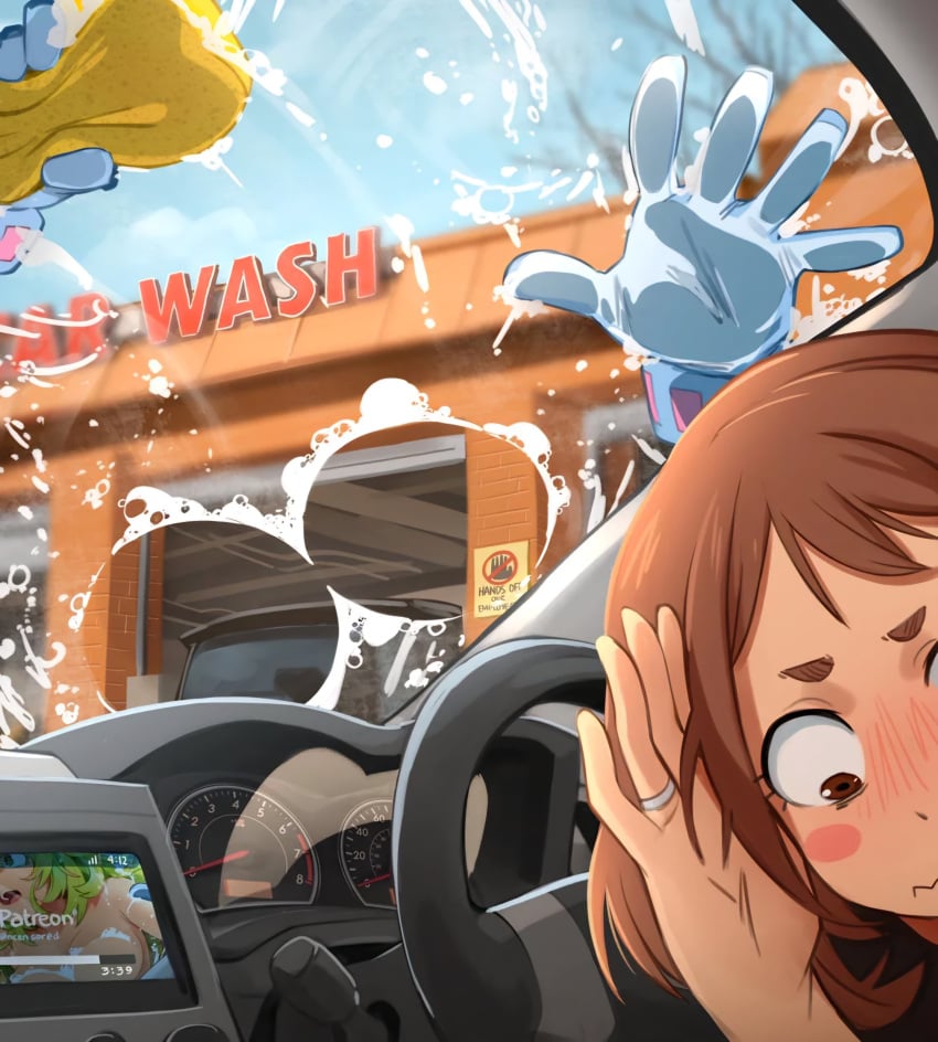 Rule 34 2d 2d Artwork 2girls Anime Anime Style Blush Boku No Hero