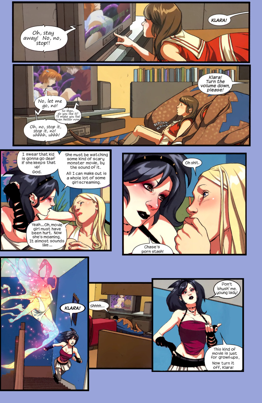 Rule 34 Christina Strain Comic Iwcwlt Karolina Dean Klara Prast Lucy In The Sky Marvel Nico