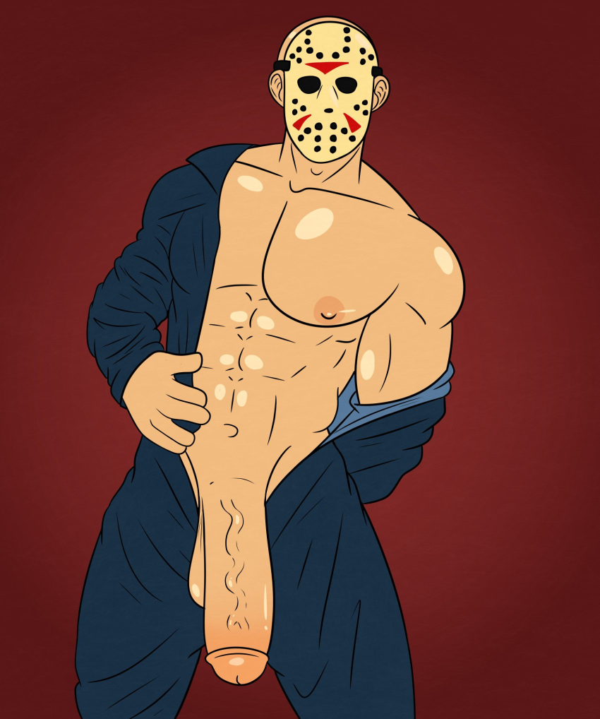 Rule 34 Balls Bara Big Penis Flaccid Friday The 13th Hockey Mask