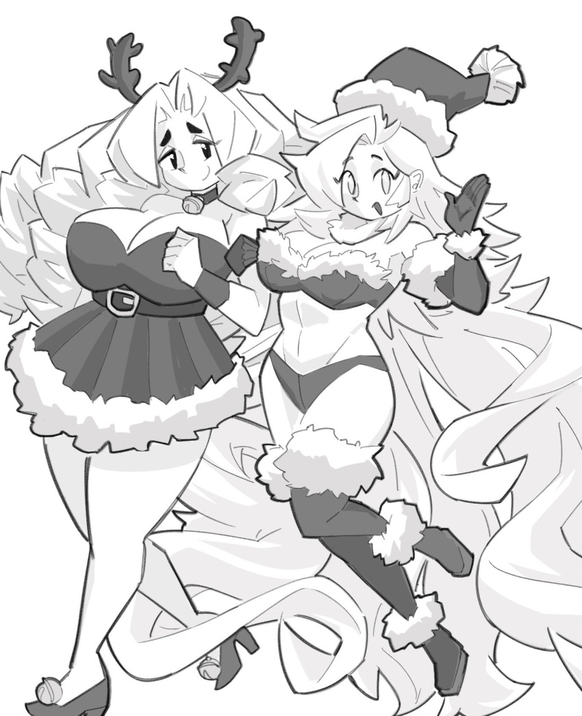 Rule 34 Antler Headband Antlers Big Breasts Bikini Black And White Boobs Bigger Than Head