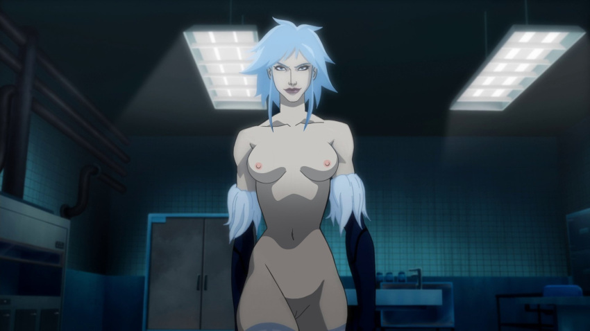 Rule 34 1girls Accurate Art Style Aqua Hair Batman Assault On Arkham