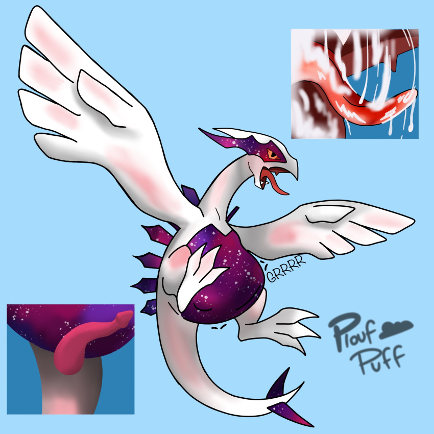 Rule 34 After Vore Avian Belly Blush Bodily Fluids Drooling Feral Furry Hi Res Inflation