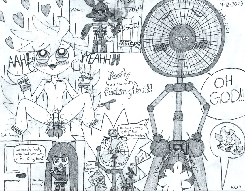 Rule 34 Cum Cum In Pussy Fan Five Nights At Freddys Foxy Fnaf Nonheaded Panty And Stocking