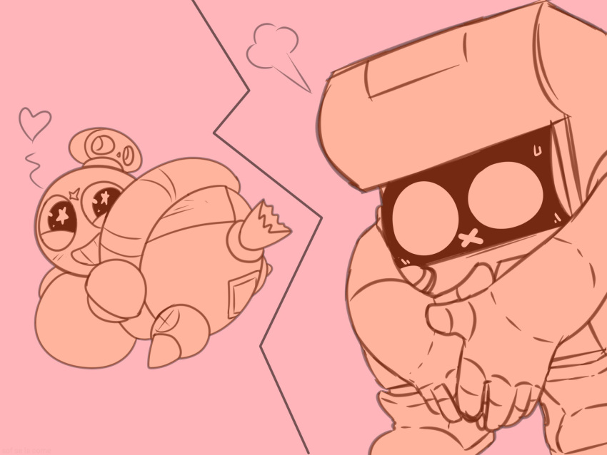 Rule 34 8 Bit Brawl Stars Arcade Machine Big Eyes Blush Brawl Stars