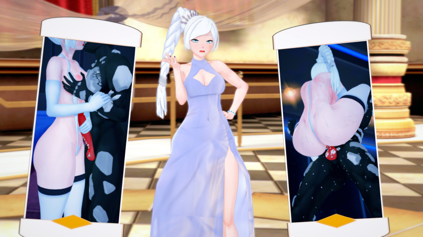Rule 34 1girls Alternate Version Available Armwear Blue Eyes