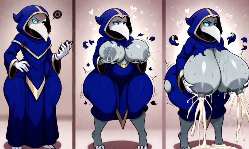 Rule 34 Ai Generated Breasts Expansion Lunatic Cultist Terraria Varek